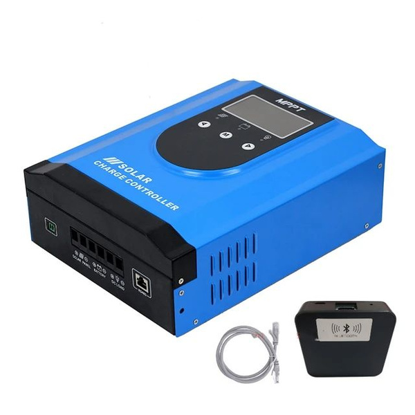 100A MPPT Контроллер заряда солнечной батареи Bluetooth APP Smart Solar ...
