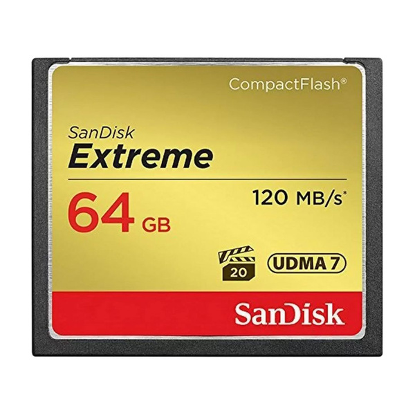Карта памяти SanDisk Extreme Compact Flash 64 ГБ - купить по выгодным ...