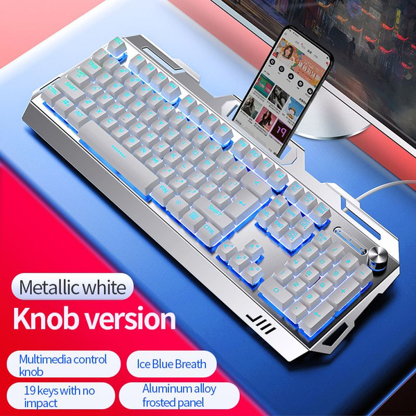 Характеристики Игровая клавиатура проводная V2 Офисная механическая ...
