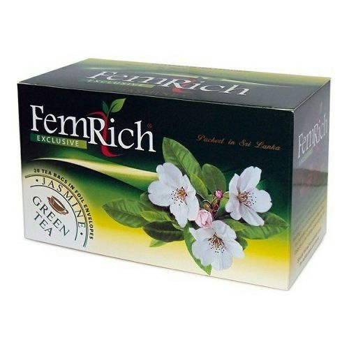 Чай зеленый с жасмином FemRich 2шт по 20пак - купить с доставкой по ...