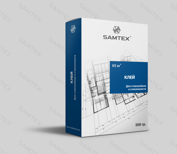 Клей для обоев SAMTEX клей, 500 г. - купить по доступной цене в интернет-магазине OZON (1541179931)