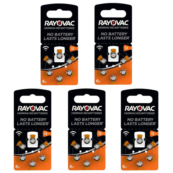 Батарейки для слуховых аппаратов RAYOVAC ACOUSTIC SPECIAL 13 / ZA13 ...