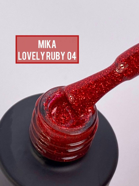 Гель-лак ТМ "MIKA" Lovely Ruby - купить с доставкой по выгодным ценам в интернет-магазине OZON ...