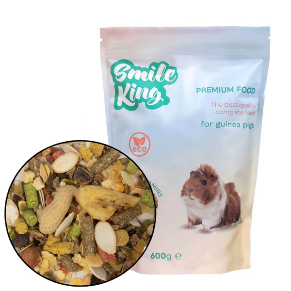 Smile King корм для морской свинки премиум 600г купить на OZON по ...