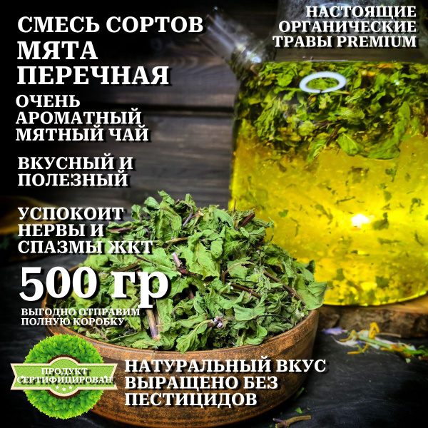 Вопросы и ответы о Мята сушеная для чая перечная/листья мяты, на развес ...