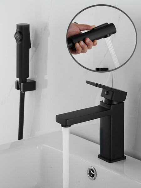 Смеситель SHEVANIK S8271 Латунь Гибкая подводка, Лейка - купить по выгодным ценам в интернет ...