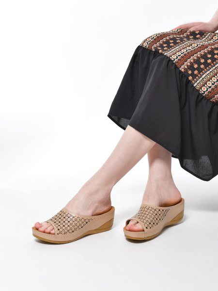 Шлепанцы Женский BELWEST, размер 37 Натуральная кожа Мягкая стелька H Беларусь Лето купить c ...