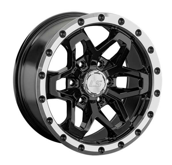 Колесный диск LS 17x9" PCD6x139.7 ET15 D106.1 Литой - купить по выгодной цене в интернет ...