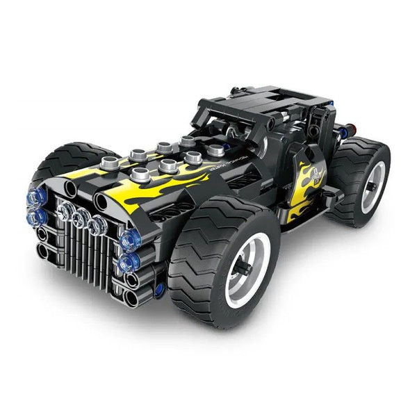 Конструктор STEM Ретрокар Жёлтое Пламя серия Mechanical Master - купить ...