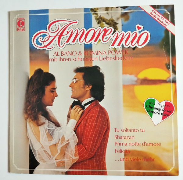 Винтажная виниловая пластинка LP Al Bano and Romina Power Amore Mio (Germany 1983) - купить с ...
