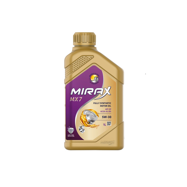 Масло моторное MIRAX 5W-30 Синтетическое - купить в интернет-магазине OZON (1560295185)