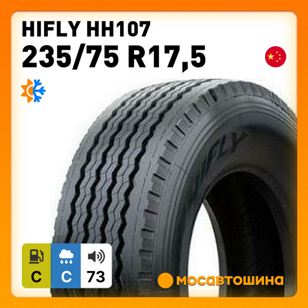 HIFLY Hifly HH107 235/75 R17,5 143/141J PR16 (Прицепная ось) Шины для ...