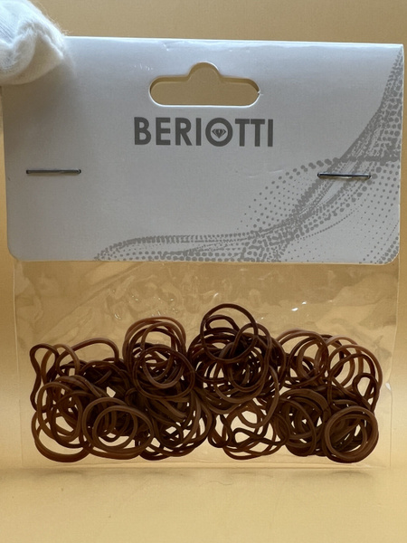 BERIOTTI Резинки для волос силиконовые 100 +- 5шт / Маленькие резинки ...