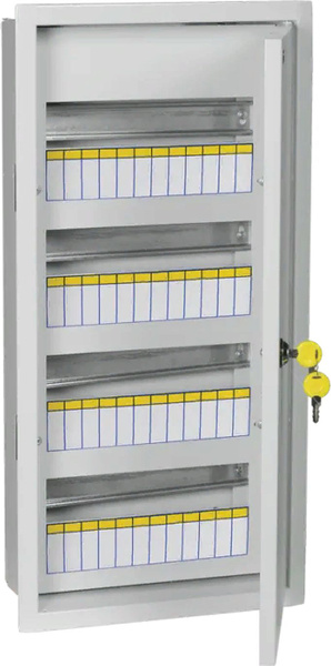 Щит распределительный IEK / ИЭК ЩРв-48 Titan 3, металлический 48 модульных расстояний 4 ряда ...