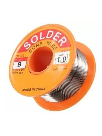 Припой SOLDER с канифолью (катушка) 50 гр 1 мм - купить с доставкой по ...