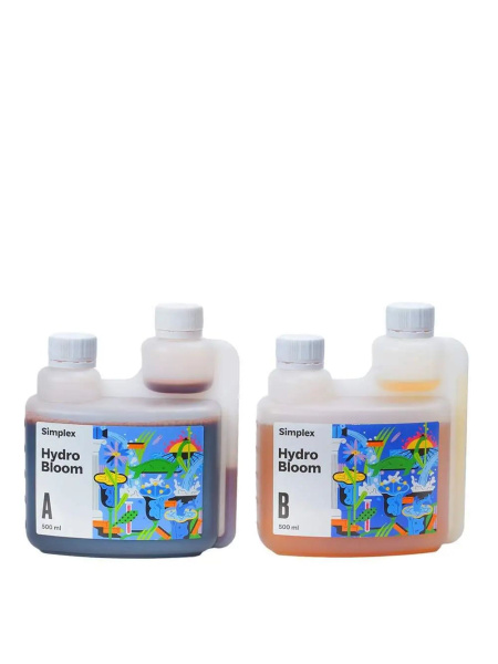 Удобрение для стадии цветения для гидропоники SIMPLEX Hydro Bloom A+B 500 мл. - купить с ...