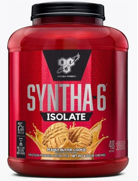 Характеристики Протеин Syntha-6 Isolate BSN (1820 гр) Печенье с ...