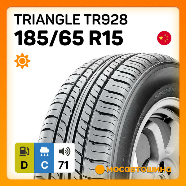 Шины для легковых автомобилей Triangle 185/65 15 Лето Нешипованные ...