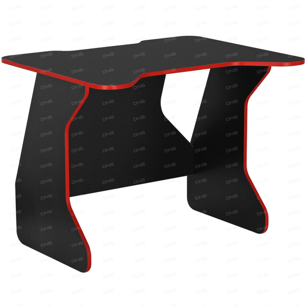 Характеристики Стол компьютерный Aceline Gamma 01 черный/красный ЛДСП ...