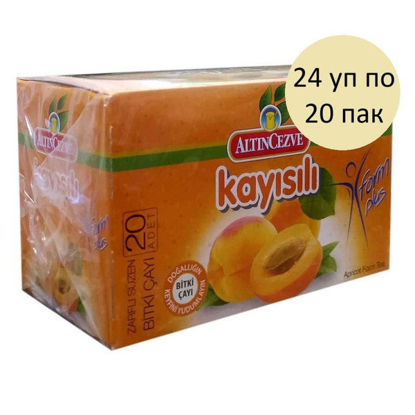 Altincezve Kayisili Form Bitki Cayi Травяной чай со вкусом персика 24 ...