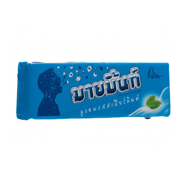 Boonprasert / Конфета "Mymint" Spermint со вкусом мяты, 32г, 24 шт ...