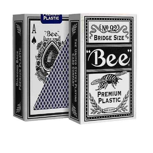 Карты игральные BEE Bridge size blue - купить с доставкой по выгодным ...