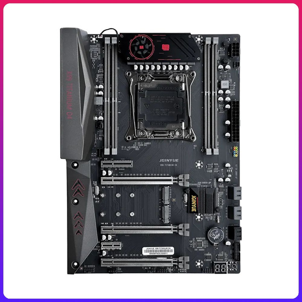 Материнская плата JGINYUE X99-X99 TITANIUM D4 купить по низкой цене с ...