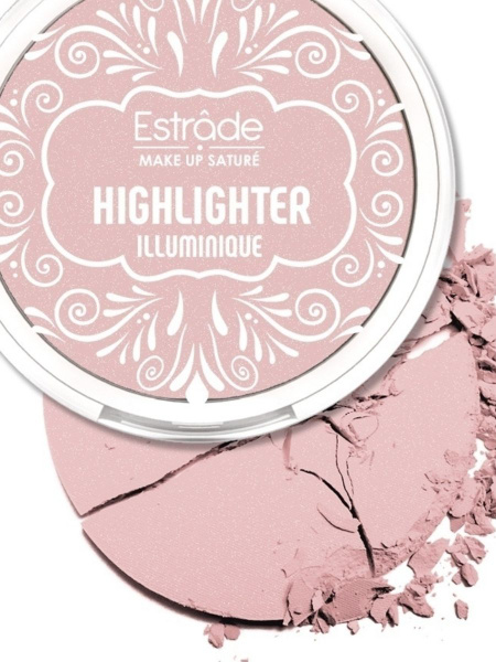 ESTRADE Хайлайтер компактный ILLUMINIQUE, тон 304 розовое сияние ...