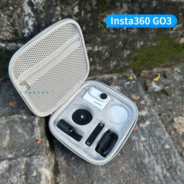 Кейс M для экшн-камеры Insta360 GO 3 и аксессуаров серый - купить с ...