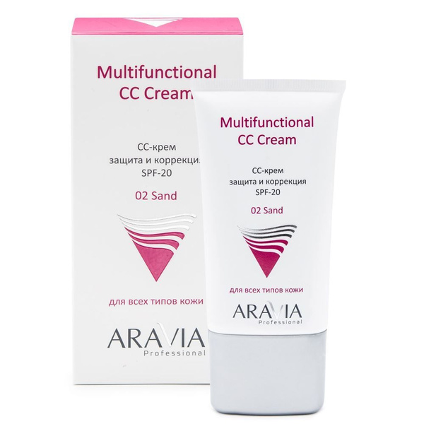 Aravia (Аравия) Professional СС-крем защитный SPF-20 Multifunctional CC ...