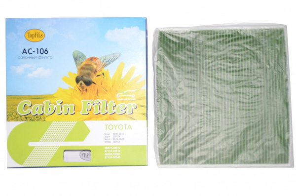 Фильтр салонный TopFils AC106 - купить по выгодным ценам в интернет ...