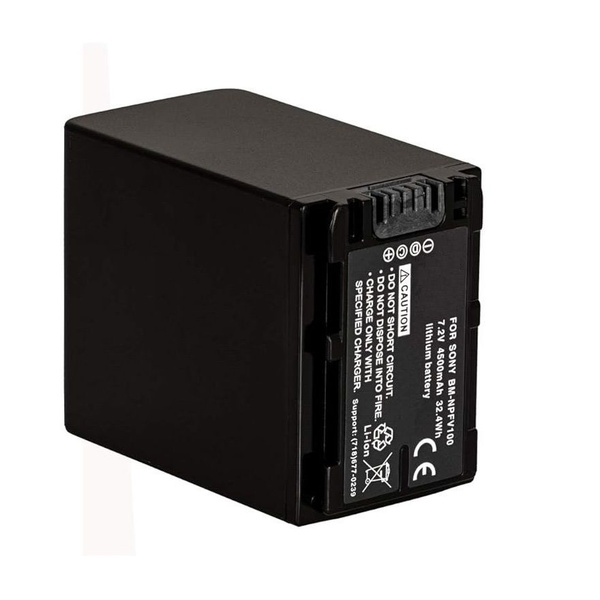 Усиленный аккумулятор для видеокамеры Sony NP-FH100, NP-FH120 (4500mAh ...