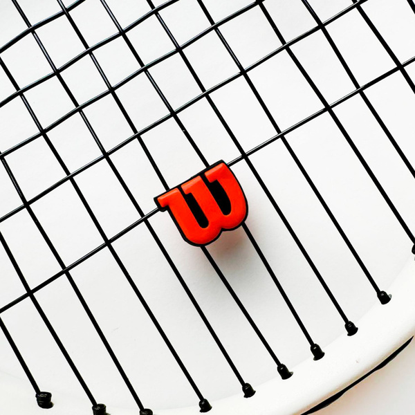 Виброгаситель для теннисной ракетки Wilson Pro Feel Logo оранжевый 1шт ...