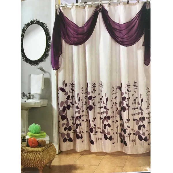 Штора для ванной 180x180 см modul007 шторы купить c доставкой на OZON ...