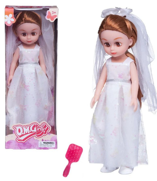 Кукла Junfa Невеста (блондинка), 35см - купить с доставкой по выгодным ценам в интернет-магазине ...