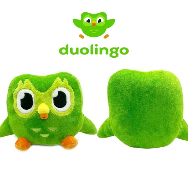 Плюшевая фигурка Duolingo Green Owl - купить с доставкой по выгодным ...