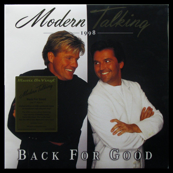 LP Modern Talking - Back For Good - The 7th Album (coloured vinyl, 2LP ...