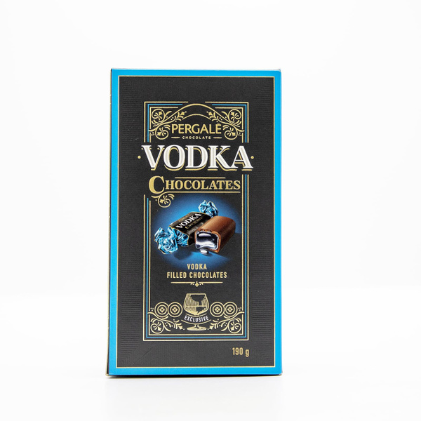 Конфеты шоколадные PERGALЕ с водкой 190 г (из Литвы) купить на OZON по ...
