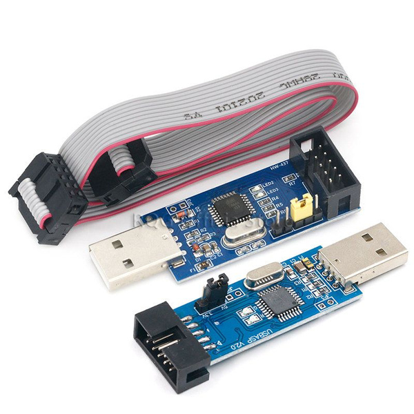 Программатор Avr Avrisp Avrasp Usbasp 20 с адаптером 10 6 пин Atmega