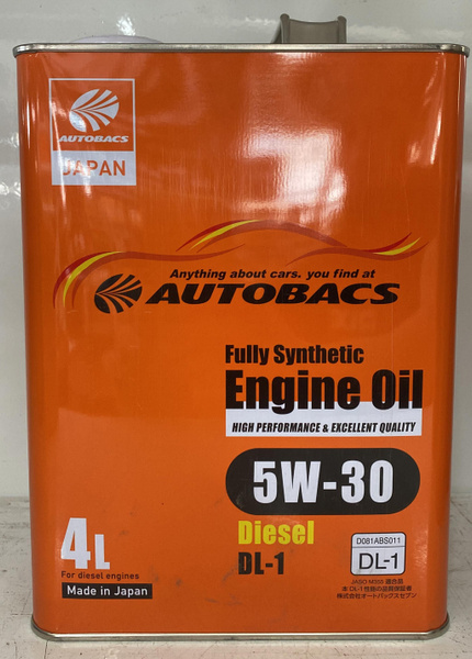 Характеристики Autobacs Масло моторное, 4 л подробное описание товара ...