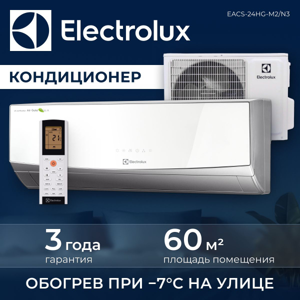 Сплит-система Electrolux On/Off AIR GATE 2 EACS-24HG-M2/N3 - купить по ...