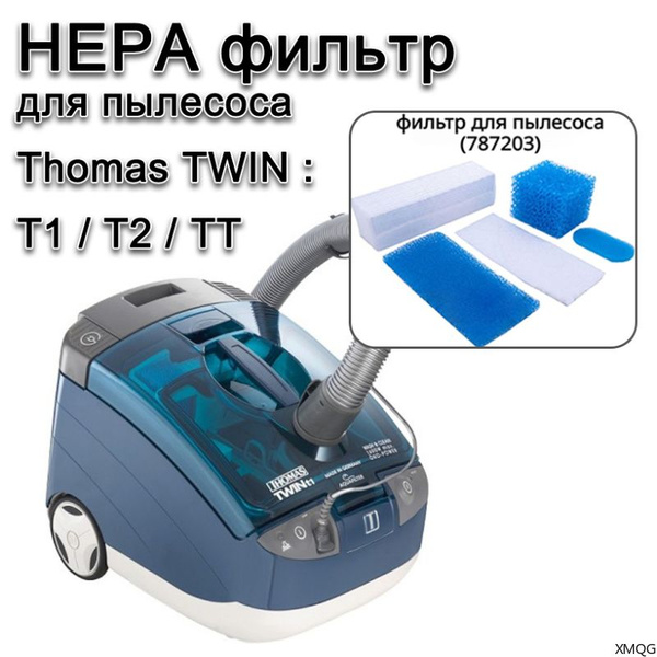 HEPA фильтр для пылесоса томас (787203) Thomas TWIN T1, T2, TT (5в1 ...