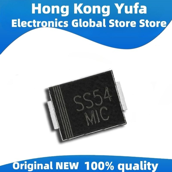 100 шт. SS54 SK54 1N5824 5A 40 В SMA DO-214AC диод - купить с доставкой ...