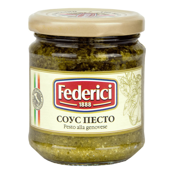 Соус Federici Pesto alla Genovese 190 г - купить с доставкой по выгодным ценам в интернет ...