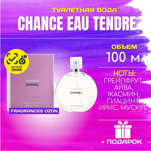 Chanel Шанель_тендер_100мл_ТУАЛЕТНАЯ Туалетная вода 100 мл (1598123557)