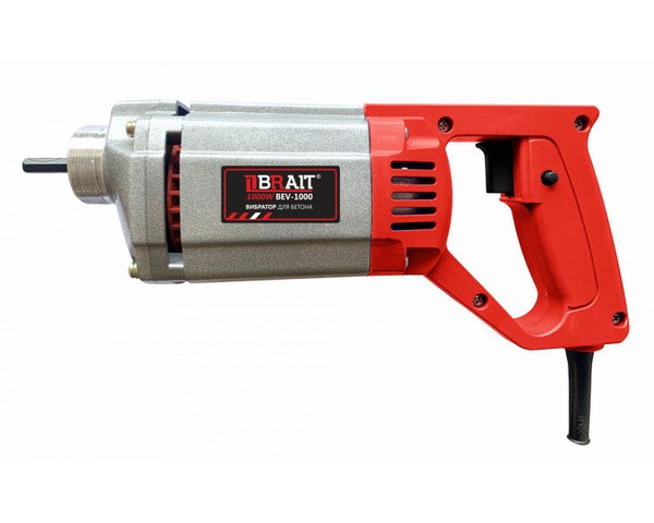 Вибратор для бетона BRAIT BEV-1000 (1000 Вт, 3800 об/мин, длина вала 2 ...