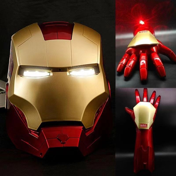 Шлем Железный человек MK5 IRON MAN с голосовым, сенсорным управлением 1 ...