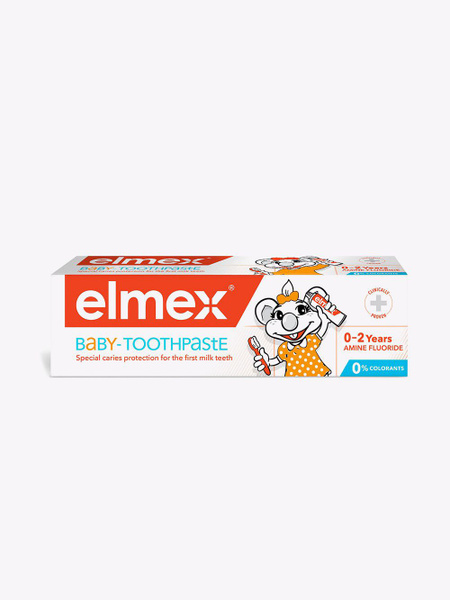 Elmex Паста зубная для детей 0-2 лет - купить с доставкой по выгодным ...