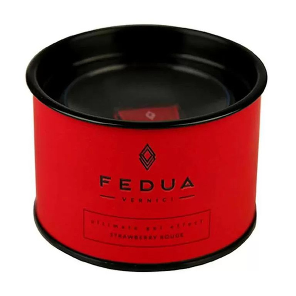 FEDUA GEL EFFECT Strawberry rouge, Красная клубника лак в эксклюзивной ...