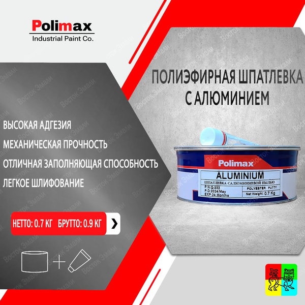 Автошпатлевка POLIMAX по низкой цене с доставкой в интернет-магазине ...